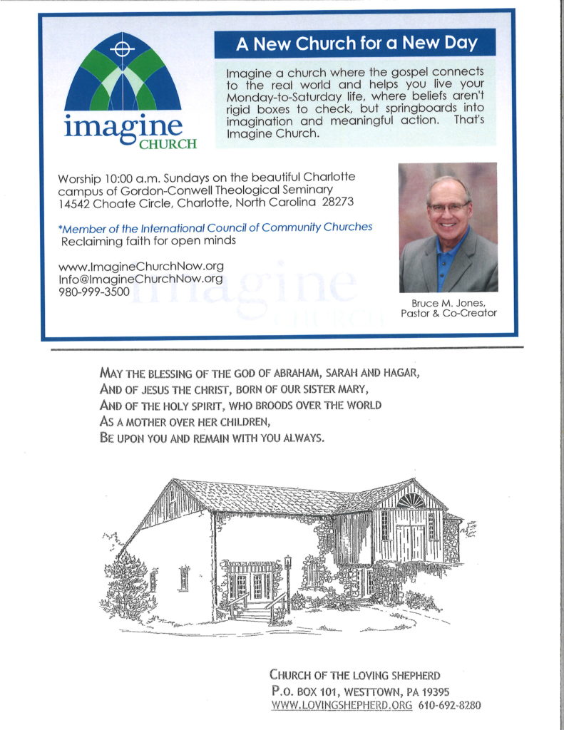 Conference Book Ad Request - International Council of Community Churches